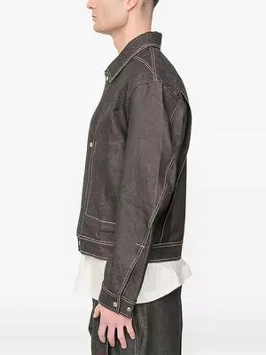 JOE CHIA Zip-pocket Denim Jacket