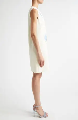 Oscar De La Renta Allium Print Shift Dress