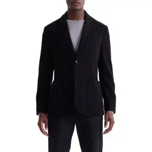 Bugatchi Soft Touch Knit Blazer - Black
