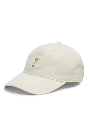 FRASIER STERLING Martini Baseball Cap - Cream