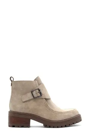 Gentle Souls Baden Bootie - Beige Suede