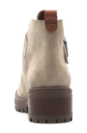 Gentle Souls Baden Bootie - Beige Suede