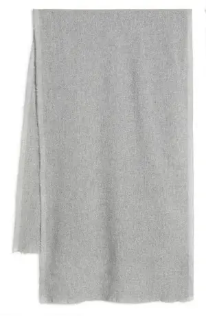 Eileen Fisher Wool Blend Shimmer Wrap