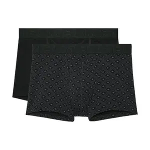 HOM Neels #2 Boxer Briefs Ho1 2-pack - Black/black Print