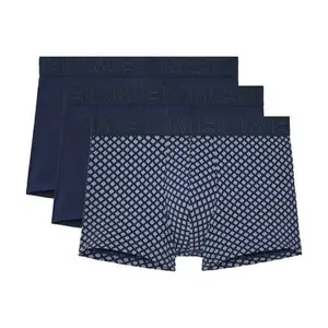 HOM John #2 Boxer Briefs 3p - Navyprint/navy/navy