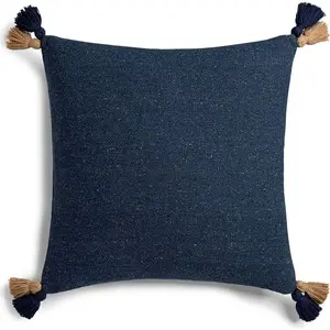 CRANE HOME Bayside Tassel Accent Pillow - Blue