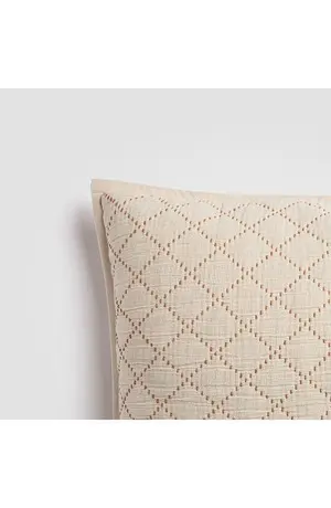 CRANE HOME Diamond Stitch Set Of 2 Euro Shams