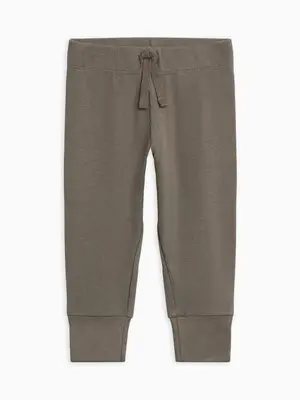 KENDI Charlie Ribbed Joggers - Olive
