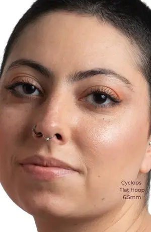 SEED2STONE Cyclops Lab-grown Diamond Hoop Earring - Silver