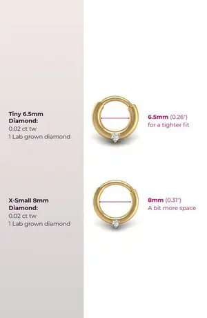 SEED2STONE Solo Flat Hoop Earring - Silver