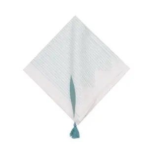 C&F HOME Tassel And Stripes Fish Napkins Set Of 6