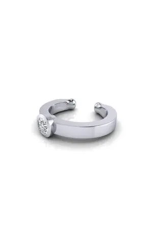 SEED2STONE Cyclops Ear Cuff - Silver