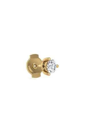 SEED2STONE Stud Earring With Adjustable Post - Yellow Gold