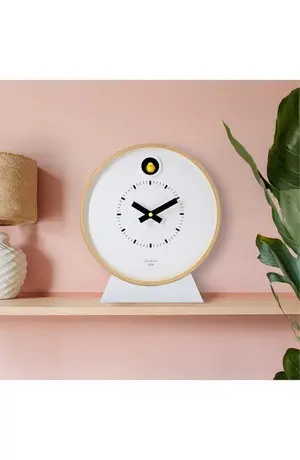CLOUDNOLA Dot Cuckoo Clock - White