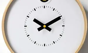 CLOUDNOLA Dot Cuckoo Clock - White