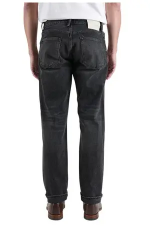 HIROSHI KATO The Barrel Classic Straight Leg Stretch Selvedge Jeans