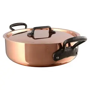 MAUVIEL M150c Rondeau With Lid - Copper