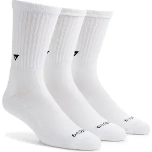 ARVIN GOODS 3-pack Crew Socks - White