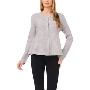 CECE DUPRAZ Peplum Cardigan