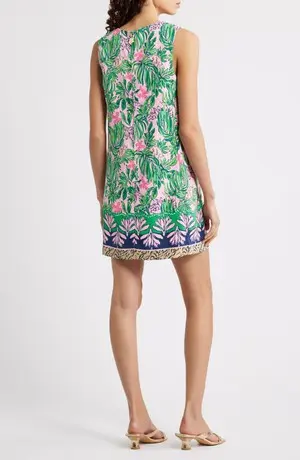 Lilly Pulitzer® Edita Sleeveless Floral Shift Minidress