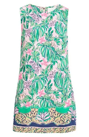 Lilly Pulitzer® Edita Sleeveless Floral Shift Minidress
