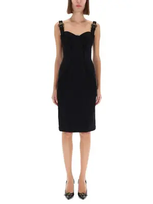 Versace Paneled Cocktail Dresses