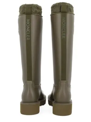 Moncler Kickstream High Boots - Green