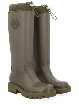 Moncler Kickstream High Boots - Green