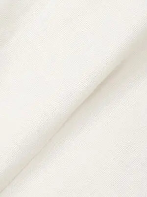 Posse Effi Crocheted Lace-trimmed Linen Tank - Neutrals