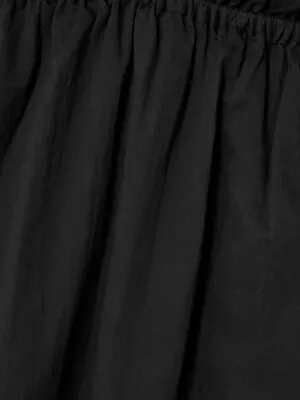 Matteau Relaxed Tee Cotton-gauze Maxi Dress - Black