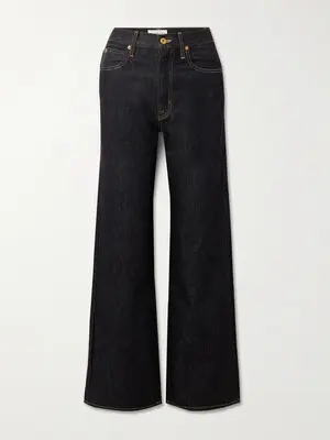 SLVRLAKE Grace High-rise Wide-leg Jeans - Blue