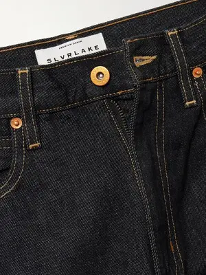 SLVRLAKE Grace High-rise Wide-leg Jeans - Blue