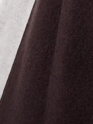 Tory Burch Wool And Cotton-blend Track Pants