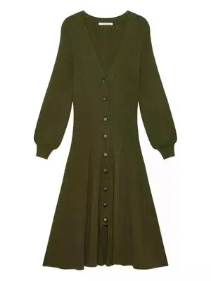 Maliparmi V Neck Day Dresses
