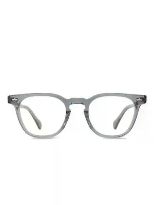 MR. LEIGHT Dean C Round Frame Glasses - Grey