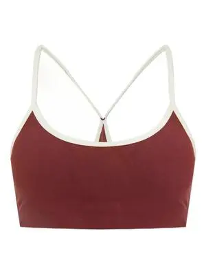 The Upside Samara Contrast-trim Sports Bra
