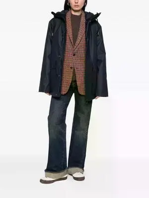 Rains Button-up Rain Coat - Blue