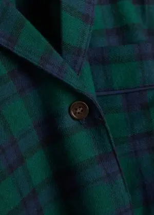Eberjey Plaid Flannel Pyjama Set