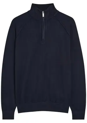 RAITH Quarter-zip Knit Jumper