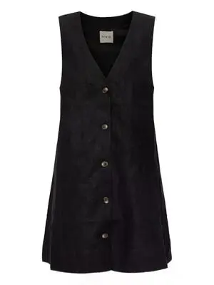 Posse Nancy Button-up Mini Dress
