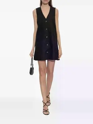 Posse Nancy Button-up Mini Dress