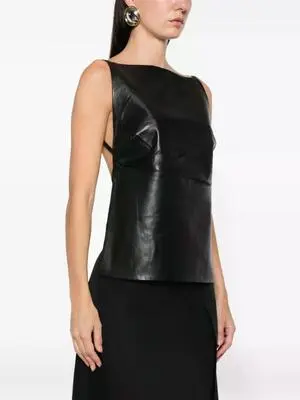 ST. AGNI Square-neck Top