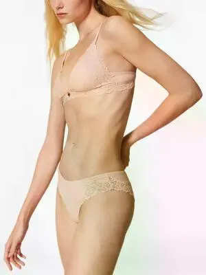 TWINSET Ribbed Lace Brief