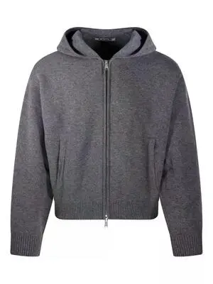 COOR Zip-up Knitted Hoodie