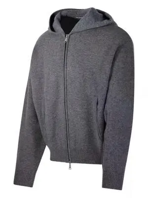 COOR Zip-up Knitted Hoodie