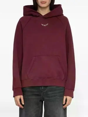 Zadig&Voltaire Georgy Hoodie With Rhinestone Embellishment