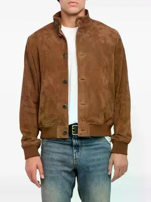 Zadig&Voltaire Lonni Suede Bomber Jacket