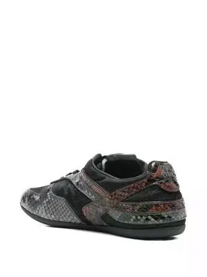 Miu Miu Panelled Sneakers - Black