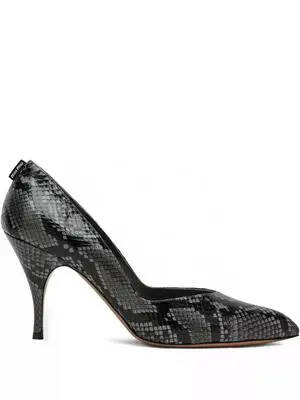 Miu Miu 85mm Snakeskin Stiletto Pumps