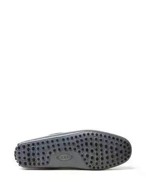 TOD'S Gommini Lace-up Boat Shoes - Grey